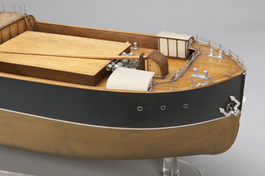 Whole model of the steam-collier S. S. 'Ratcliff' | Science Museum ...