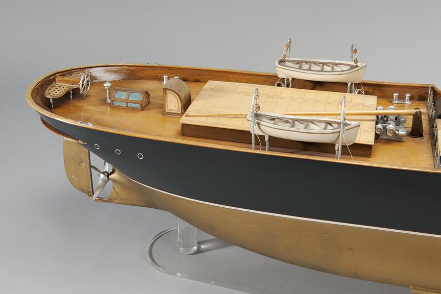 Whole model of the steam-collier S. S. 'Ratcliff' | Science Museum ...