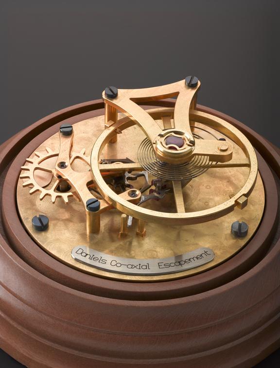Model of co-axial escapement | Science Museum Group Collection