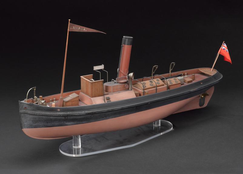 Model of the steam tug 'Canada' | Science Museum Group Collection