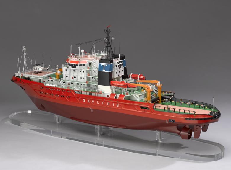 Model of salvage tug 'Tsavliris Giant' | Science Museum Group Collection