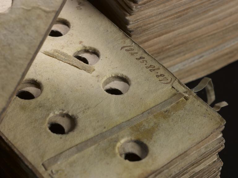 Punched cards for Babbage's Analytical Engine | Science Museum Group ...