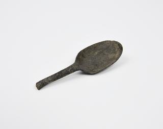 Pewter spoon | Science Museum Group Collection