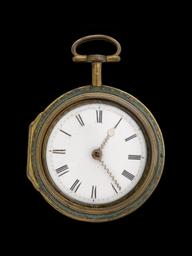 Pocket Watch with Shagreen Outer Case by Thomas Mudge, 1730-1750 ...
