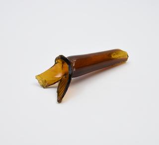 Glass neck and part of body only | Science Museum Group Collection