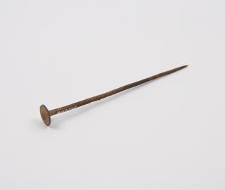 Pin with discoidal head | Science Museum Group Collection