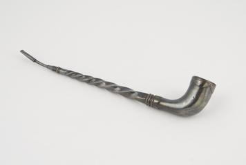 Silver tubular pipe | Science Museum Group Collection