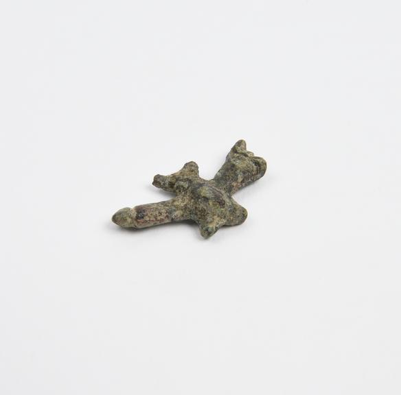 Small bronze amulet in form of priapic cross | Science Museum Group ...