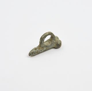 Small bronze pendant in form of priapus | Science Museum Group Collection