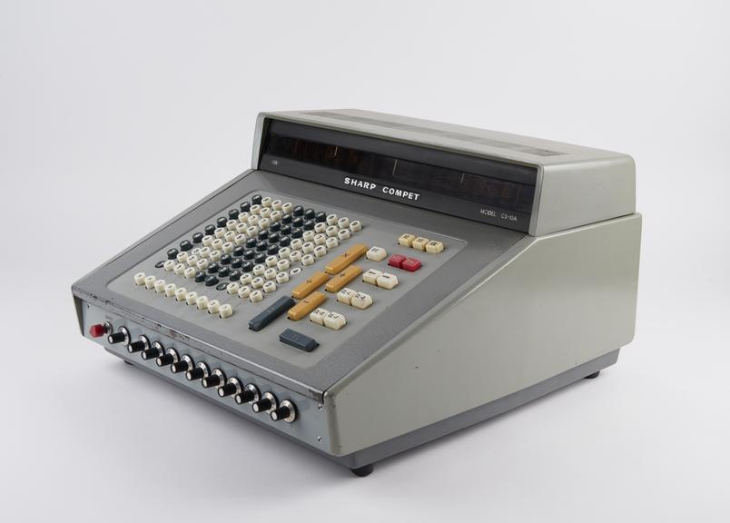 Sharp Compet model CS-10A electronic calculator | Science Museum Group ...
