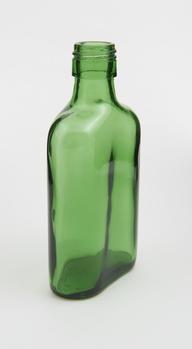 Sample glass bottle made by the Lynch 10 semi-automatic bottle-making ...