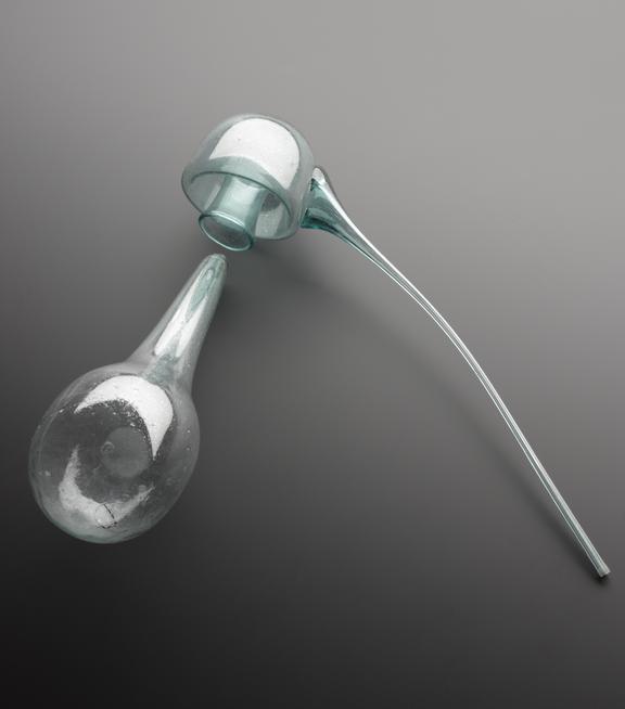 Alembic and cucurbit in blue glass, Isfahan, Iran | Science Museum ...