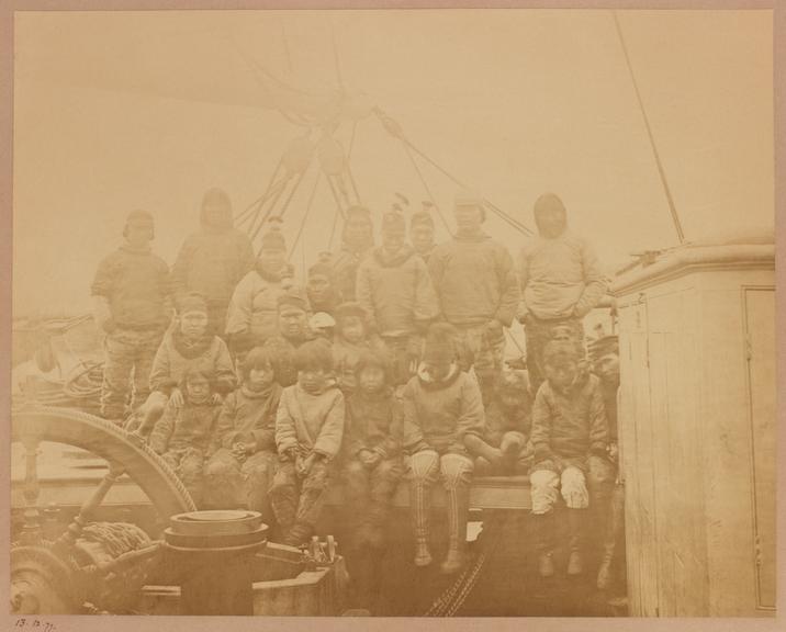 Approximately 100 photographs of the Arctic Expedition of 1875-6 under ...