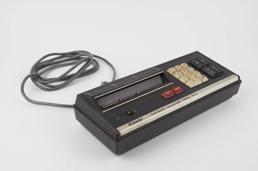 Casio electronic calculator model AS-B, c.1975 | Science Museum Group ...