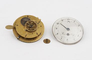 Alarm watch movement with French verge escapement | Science Museum ...