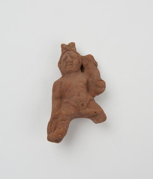Moulded terracotta figure of grotesque phallic male | Science Museum ...