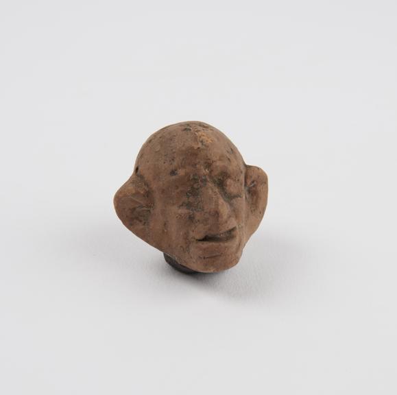 Grotesque(?) male head, terracotta, probably Greek | Science Museum ...
