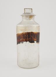 Bottle, clear glass | Science Museum Group Collection