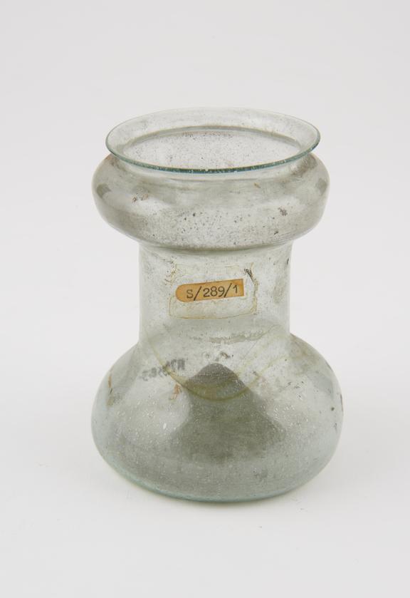 Glass albarello | Science Museum Group Collection