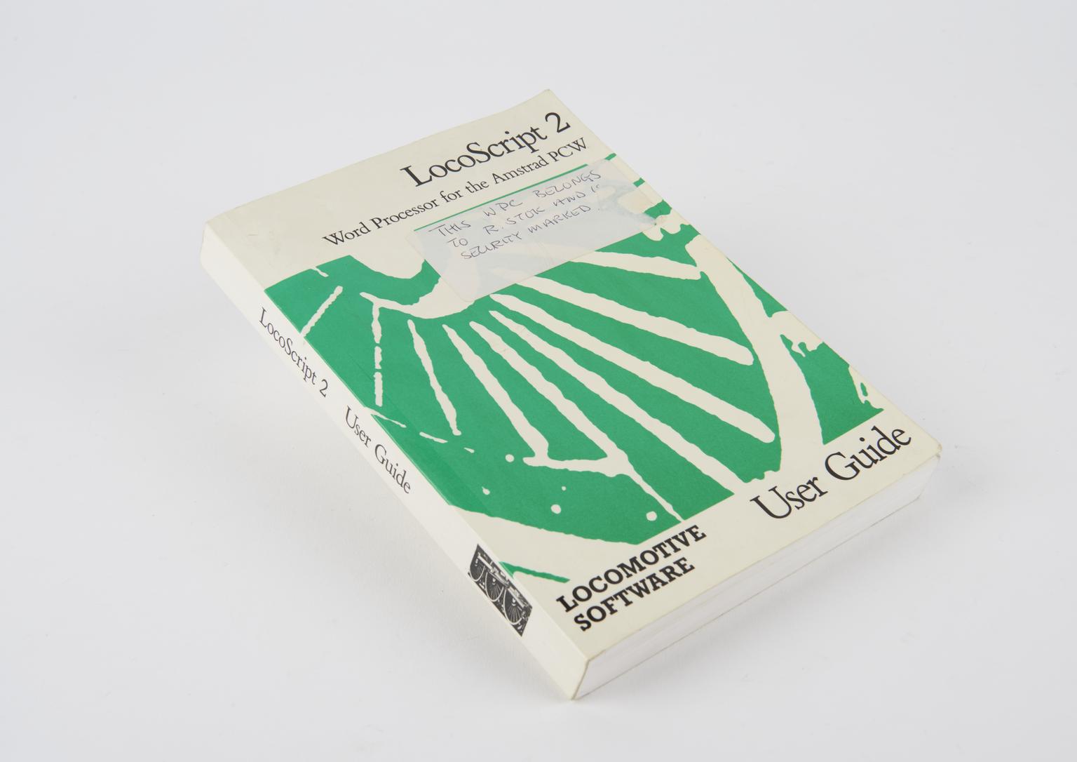 User guide for personal Word Processor by Amstrad, model PCW 8256 ...
