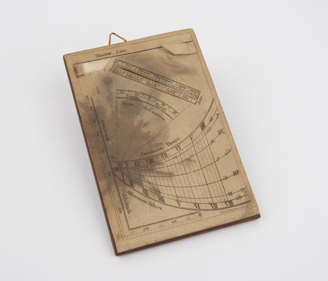 Pocket altitude sundial | Science Museum Group Collection