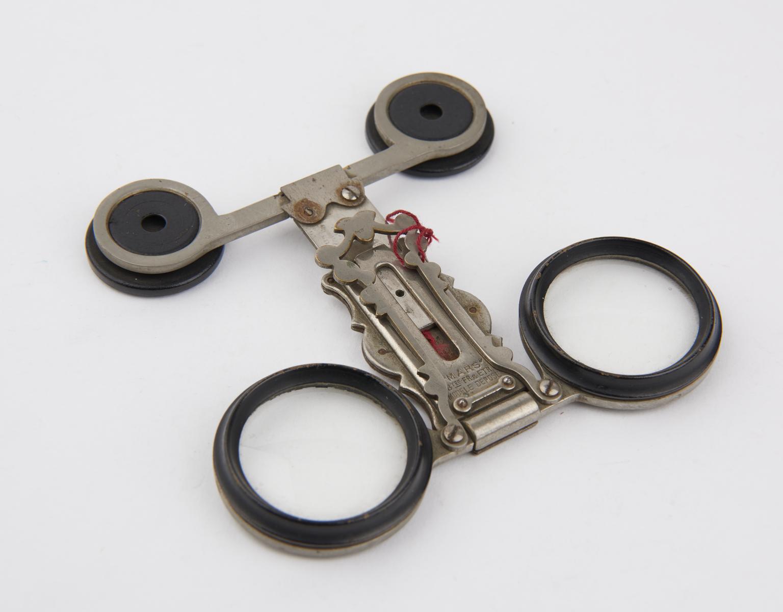 Pair of collapsible opera glasses binoculars | Science Museum Group ...