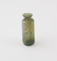 Pale green glass bottle | Science Museum Group Collection