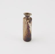 Glass bottle, cylindrical | Science Museum Group Collection