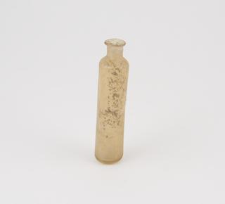 Glass bottle, cylindrical, found in London | Science Museum Group ...