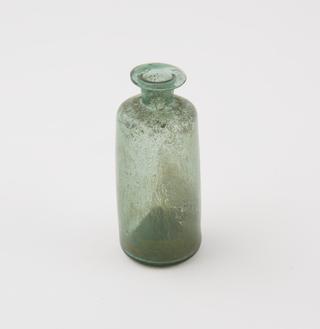 Glass bottle, cylindrical, found in London | Science Museum Group ...