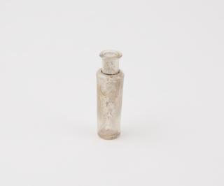 Glass bottle, cylindrical, found in London | Science Museum Group ...
