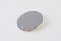 Silicon wafers from two Intel 8008 microprocessor chips, 1972-1977 ...