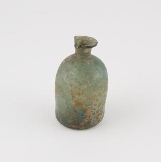 Green glass bottle | Science Museum Group Collection