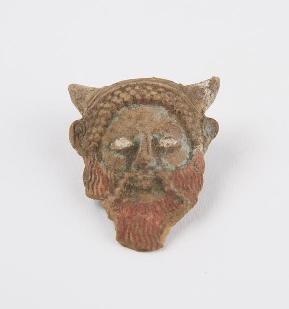 Head of bearded river god | Science Museum Group Collection