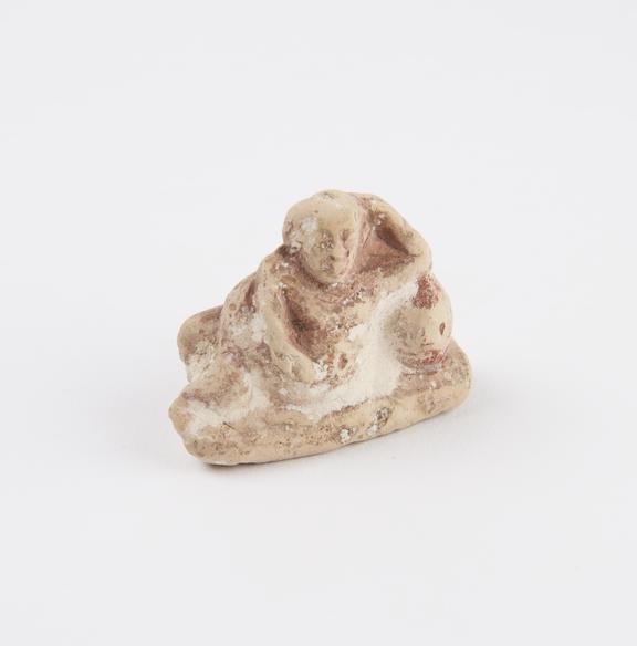 Painted terracotta phallic figure | Science Museum Group Collection