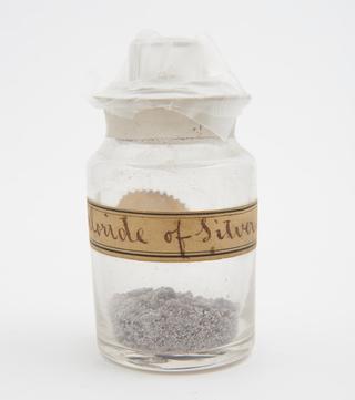 Chloride of silver dried to a dirty white powder | Science Museum Group ...