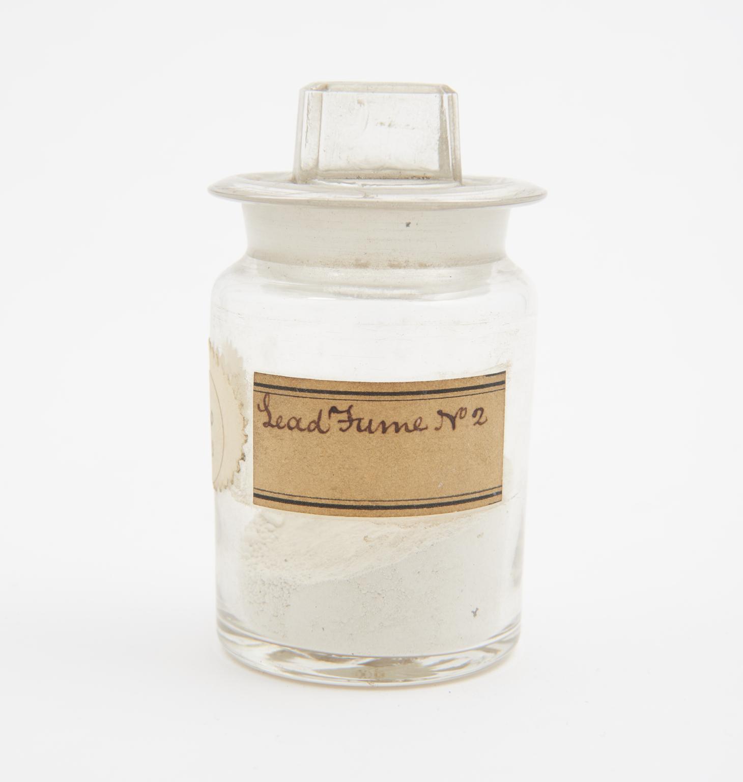 Series of lead fumes from different parts of the same condensing system ...