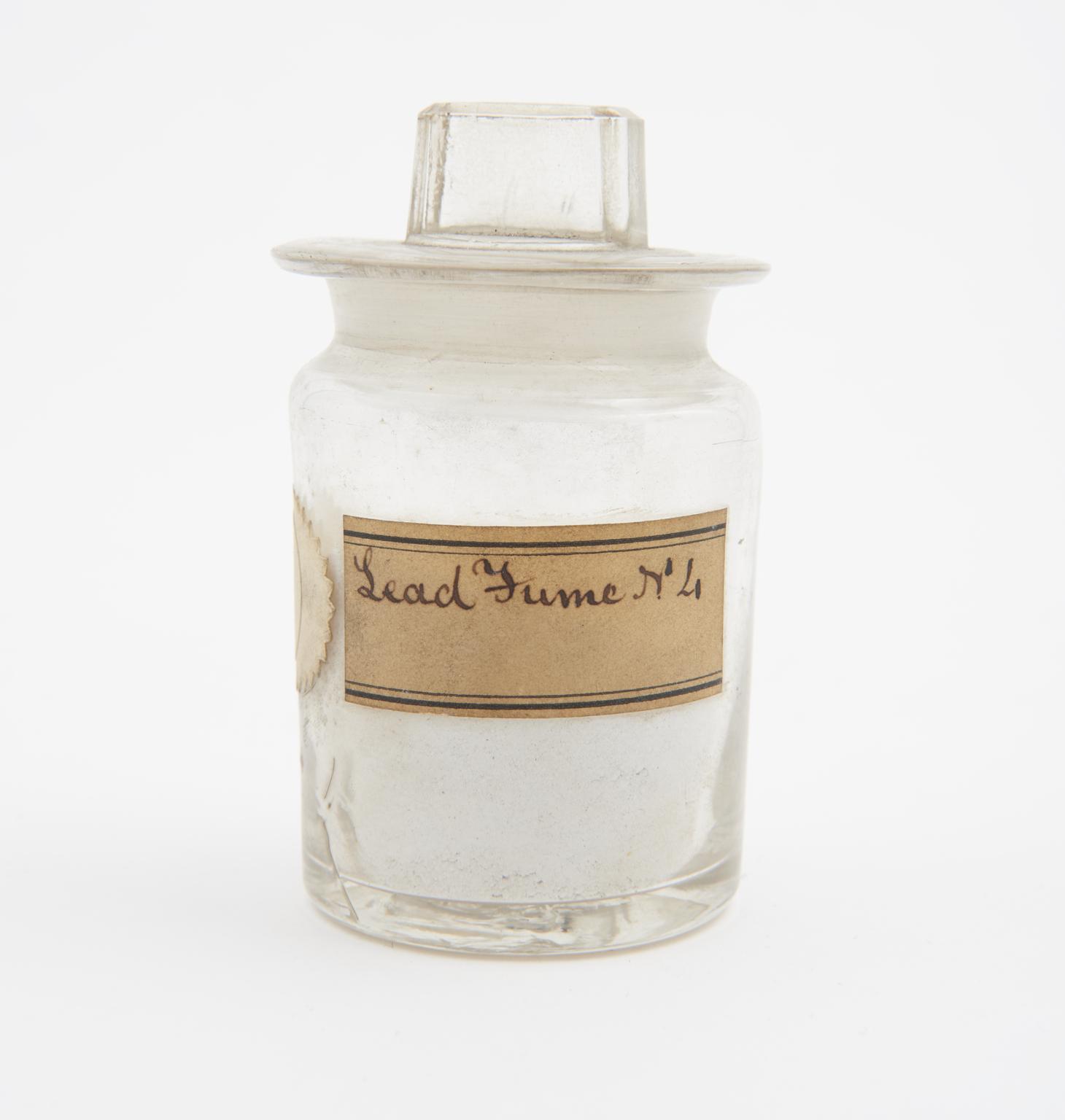 Series of lead fumes from different parts of the same condensing system ...