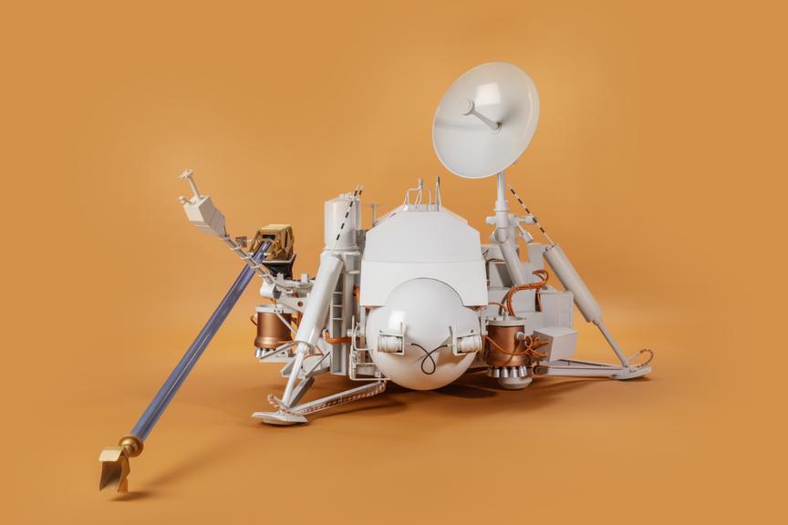 Model of Mars Expedition Viking Lander, 1976 | Science Museum Group ...