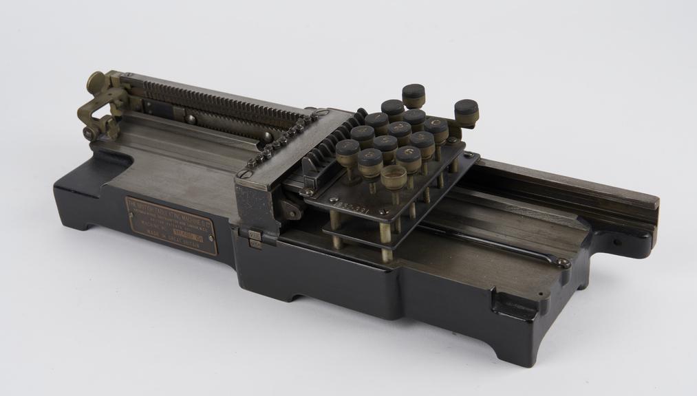 Hollerith key punch, model 20, 1909-1932 | Science Museum Group Collection