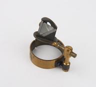 Three prism objects in brass mounts | Science Museum Group Collection