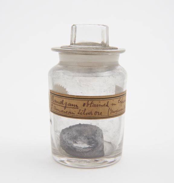 Semi-liquid amalgam of silver and mercury | Science Museum Group Collection