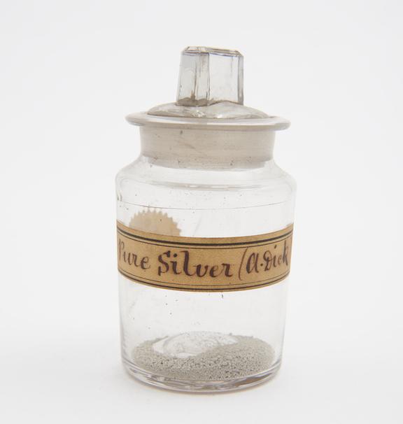 Silver specially purified, prepared by A. Dick | Science Museum Group ...