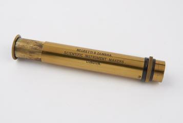 Brass direct-vision spectroscope with adjustable split-jaw | Science ...