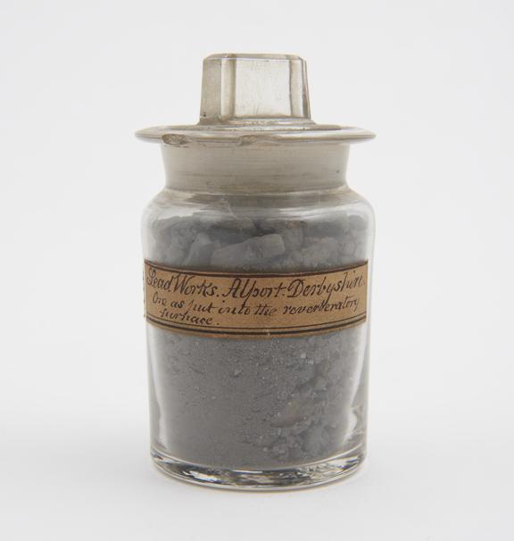 Lead ore, Alport Lead Works, Derbyshire | Science Museum Group Collection