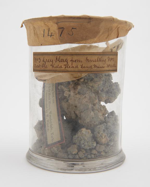 Grey slag from smelting best ore | Science Museum Group Collection