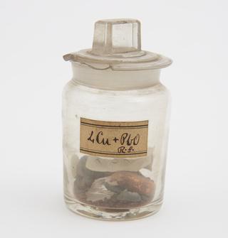 Result of heating four equivalents of copper with one of protoxide of ...