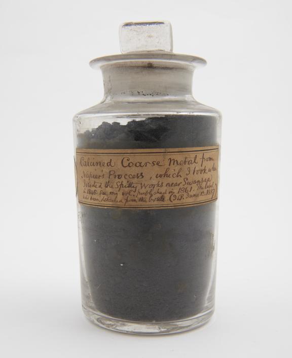 Calcined coarse metal from the Spitty Works at Loughor | Science Museum ...