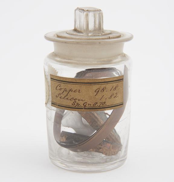 Silicide of copper. Cast by Robinson and Cottam | Science Museum Group ...