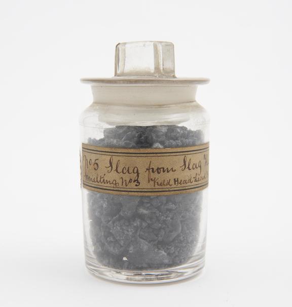 Slag from slag hearth in smelting inferior ore | Science Museum Group ...